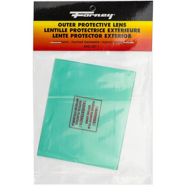 Forney Easy Weld and Forney Welding Helmets Outer Protective Lens, 2 ...