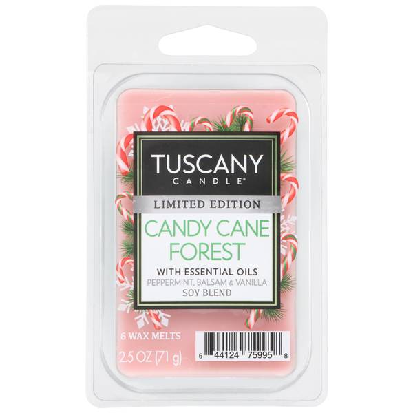 Tuscany Candle 2.5oz Candy Cane Forest Melt - 75995 | Blain's Farm & Fleet