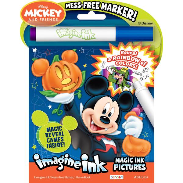 Bendon Publishing Disney Mickey & Friends Halloween Imagine Ink - 59719 ...