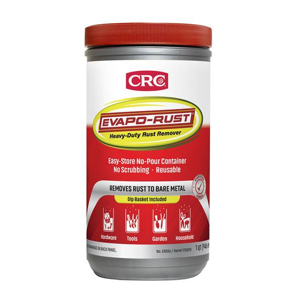 CRC Evapo-Rust Heavy Duty Rust Remover Canister, 32 oz - ER006 | Blain ...