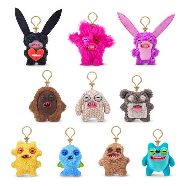Fuggler Funny Ugly Monster Key Rings 5-inch Assortment Series 5 ...