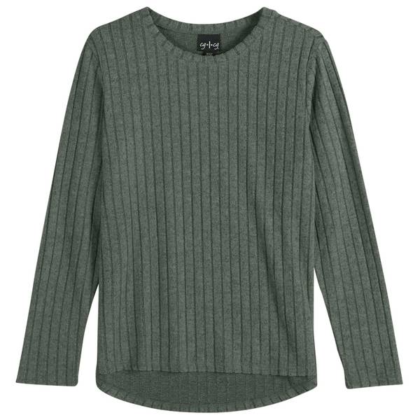 CG | CG Women's Hacci Rib Scoop Neck Top, Thyme, XL - 001294M24F01-351 ...