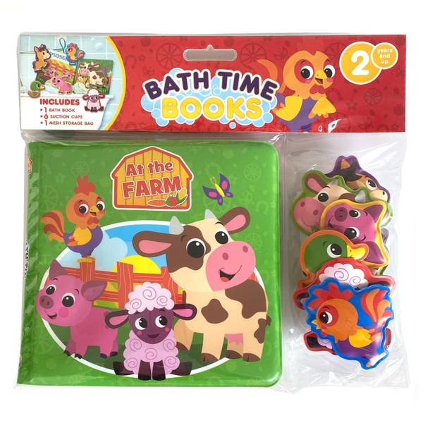 Phidal Publishing Inc At the Farm Bath Time Book, EVA bag ...