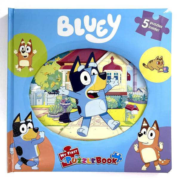 Phidal Publishing Inc Bluey My First Puzzle Book - 9782764370254 ...
