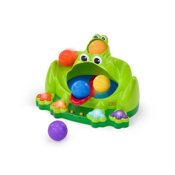 Bright Starts Poppin' Ball Frog Ball Play Toy - 17159 | Blain's Farm ...