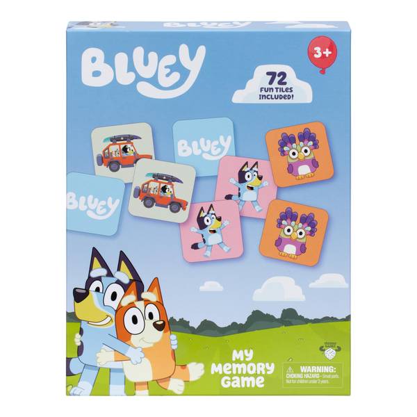 Bluey Memory Matching Game - 18056 | Blain's Farm & Fleet