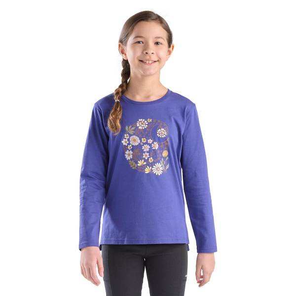 Carhartt Girls' Long Sleeve Floral "C" T-Shirt - CA7140-HO2-XC2-XS ...