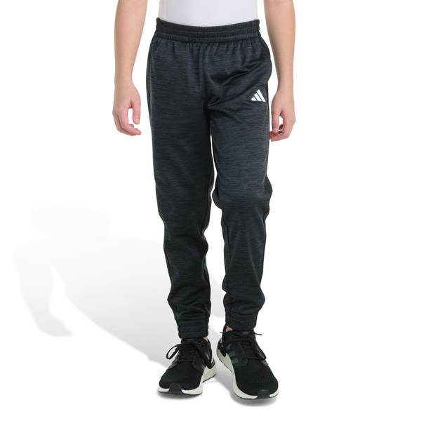 Adidas Boy's Elastic Waistband Training Essential 3-Stripe Joggers ...