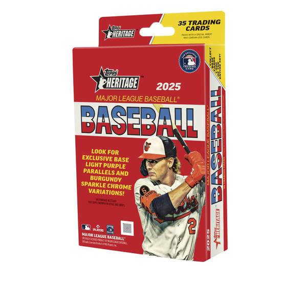 Topps 2025 Topps Heritage Baseball Hanger Box - FGC006028 | Blain's ...