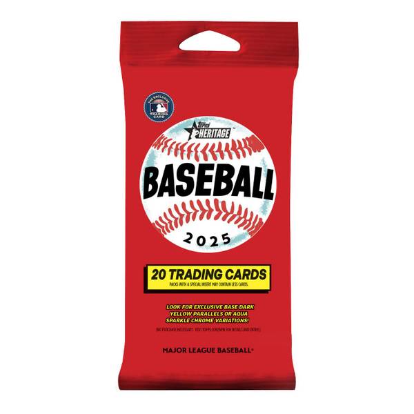 Topps 2025 Topps Heritage Baseball Fat Pack - FGC006030 | Blain's Farm ...