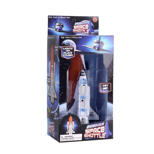 NASA NASA Space Shuttle Toy with Lights and Sound Diecast Spaceship ...
