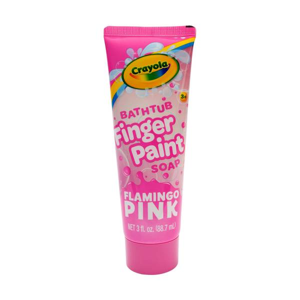 Crayola 3 oz Flamingo Pink Bathtub Finger Paint Soap - 42CS963HBAZAPNK ...