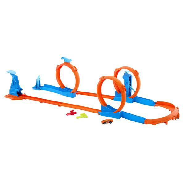 Hot Wheels Track Creator Triple Loop Speed Kit - JDW39 | Blain's Farm ...