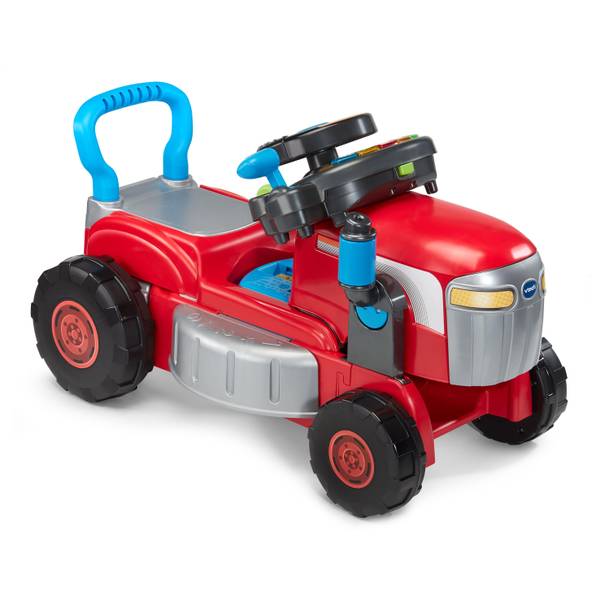 VTech Get Growing Tractor & Mower Ride-On - 80-576500 | Blain's Farm ...