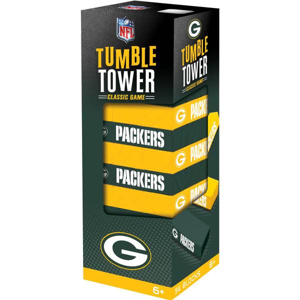 Masterpiece Puzzle Green Bay Packers NFL Tumble Tower - GBP3260 | Blain ...
