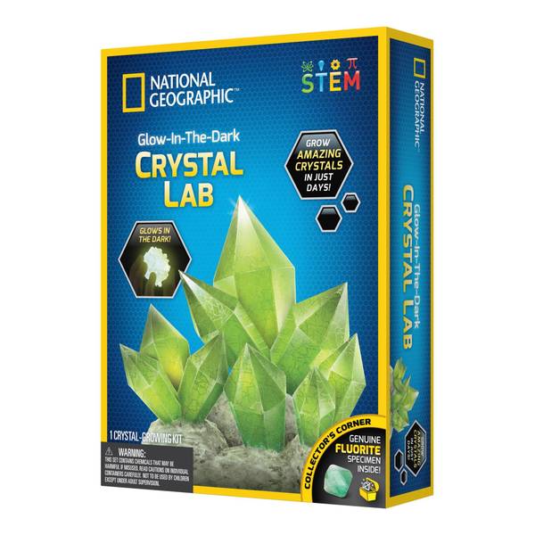 National Geographic Glow-in-the-Dark Crystal Lab - RTNGGIDCRYSTAL ...