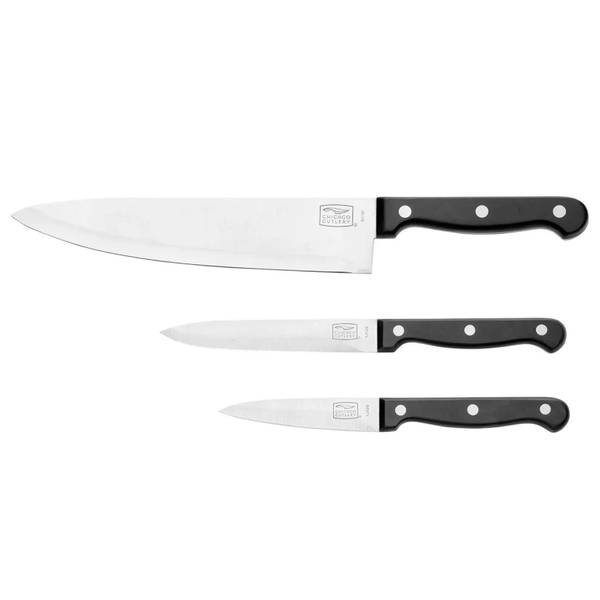 Chicago Cutlery 3-Piece Essentials Knife Set - 1094282 | Blain's Farm ...