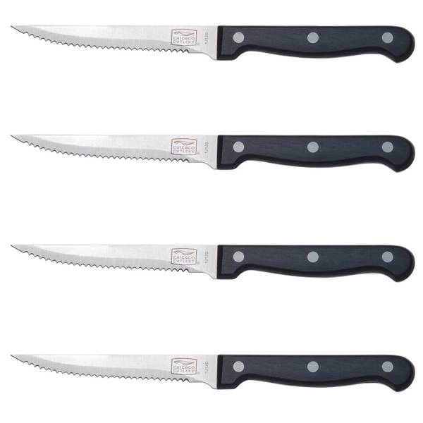 Chicago Cutlery 4-Piece Essentials Steak Knife Set - 1094283 | Blain's ...