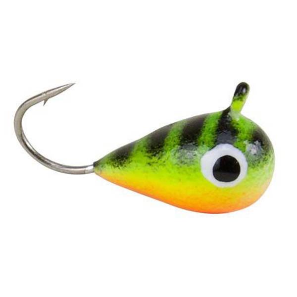 Clam Drop Jig XL,1/16 oz, size 8, Glow Firetiger - 12633 | Blain's Farm ...