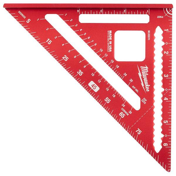 Milwaukee 7" Rafter Square - MLSQ070BL | Blain's Farm & Fleet