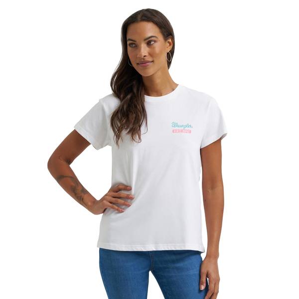 Wrangler Women's Support Your Local Ranch Tee - 112372987-S | Blain's ...