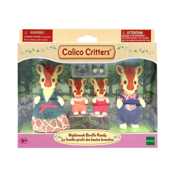 Calico Critters 4-Count Highbranch Giraffe Family - CC1977 | Blain's ...