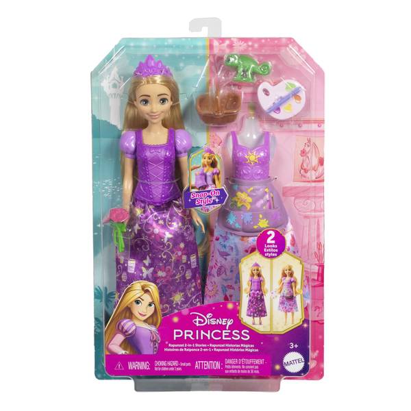 Disney Princess Rapunzel 2-in-1 Stories Fashion Doll - JBG09 | Blain's ...