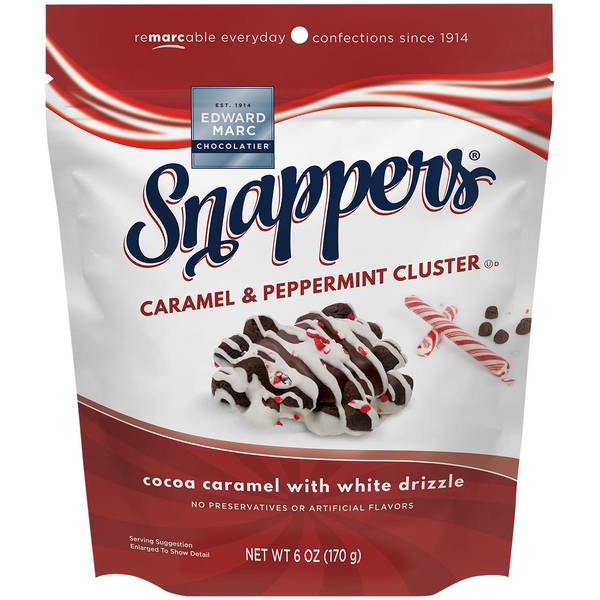 Snappers 6 oz Caramel and Peppermint Cookie Bites - 736268 | Blain's ...