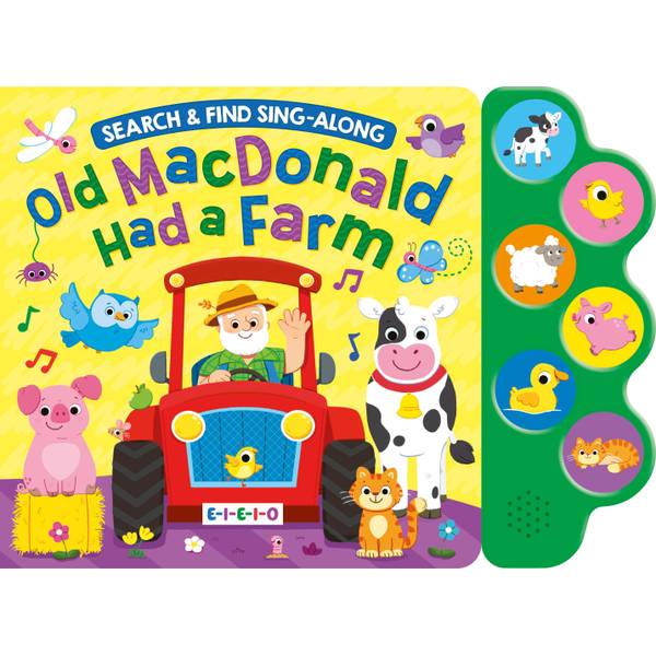 KidsBooks Publishing Search & Find: Old MacDonald Had a Farm Song Book ...