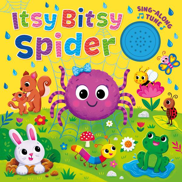 KidsBooks Publishing Itsy-Bitsy Spider Song Book - 9781638544876 ...