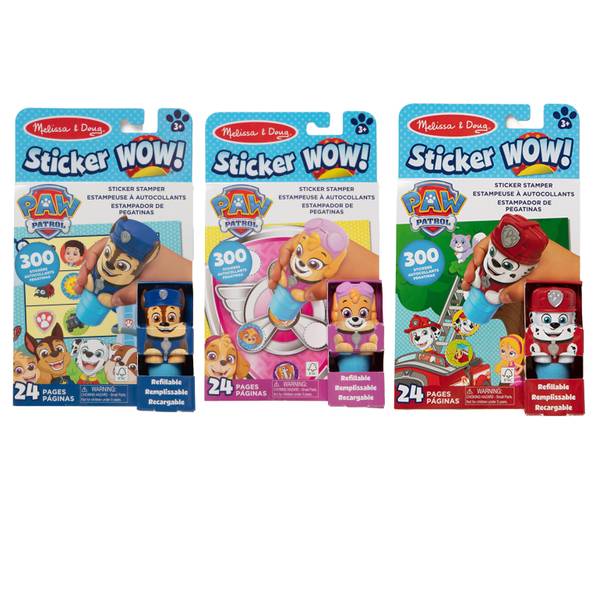 Paw Patrol Sticker WOW Paw Patrol Activity Pad Astd - 51465 | Blain's ...