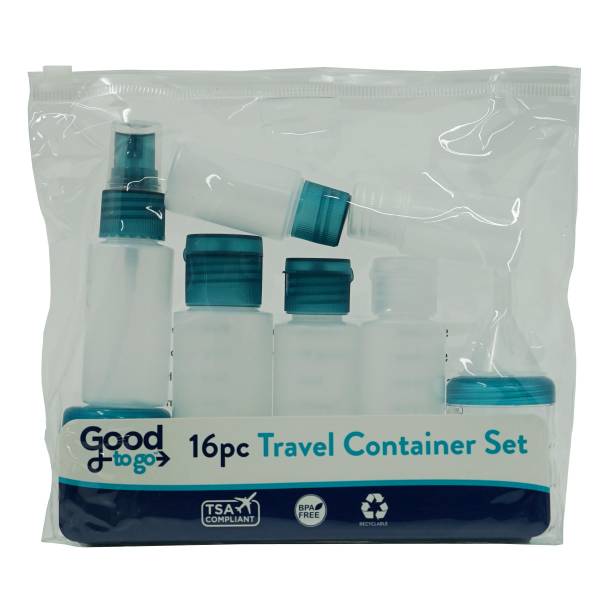 Good To Go 16-Piece Travel Container Set - 754416 | Blain's Farm & Fleet