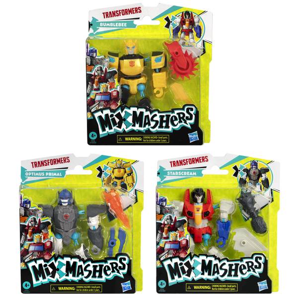 Transformers MixMashers Action Figure Assortment - F9730 | Blain's Farm ...