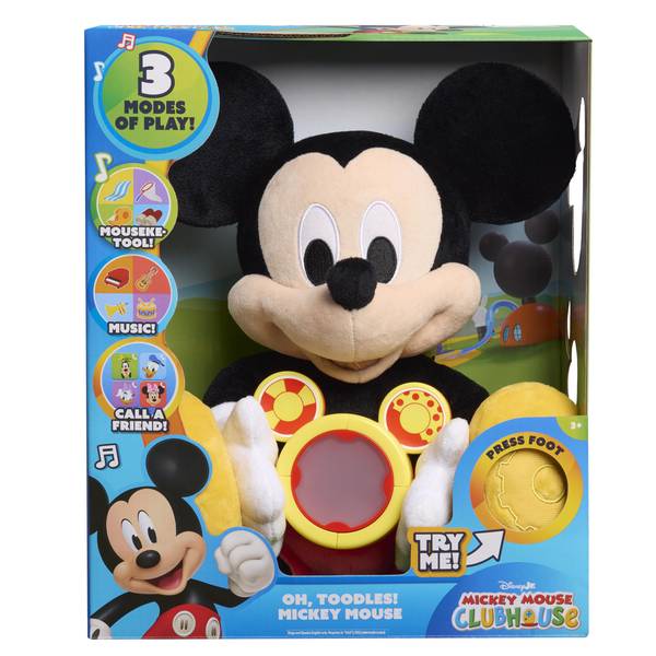 Mickey Mouse Oh, Toodles! Plush - 11369 | Blain's Farm & Fleet