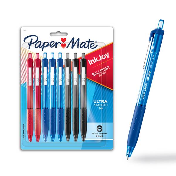 Paper Mate 8-Count Assorted Ballpoint Pens - 1945918 | Blain's Farm & Fleet