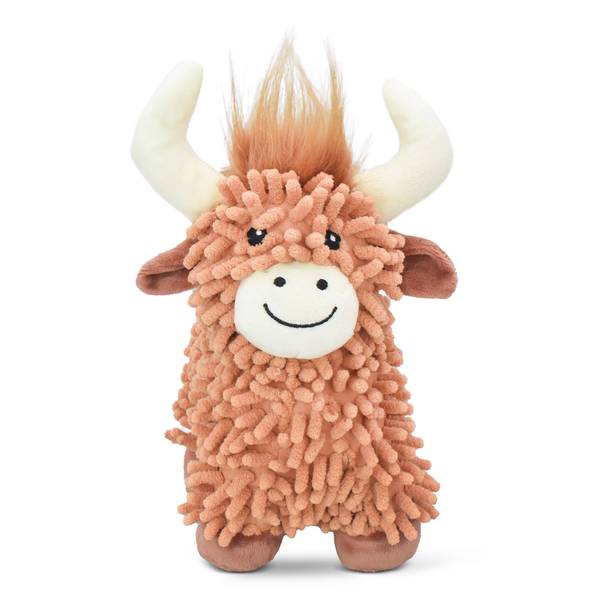 Multipet International Floppy Highland Cow Dog Toy - 37466 | Blain's ...