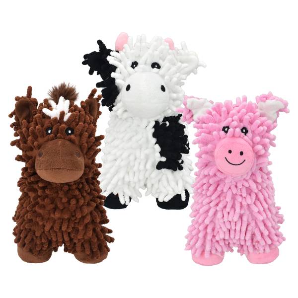 Multipet International Floppy Moppy Dog Toy Assortment - 58073 | Blain ...