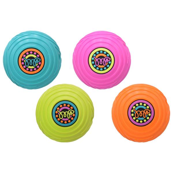 Multipet International Grooverz Ball TPR Dog Toy Assortment - 51587 ...