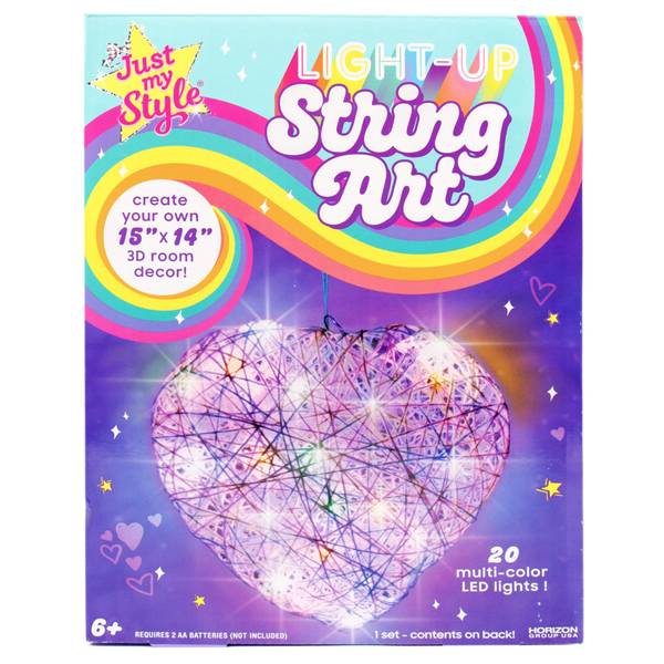 Just My Style Light-Up String Art Set - 222902K | Blain's Farm & Fleet