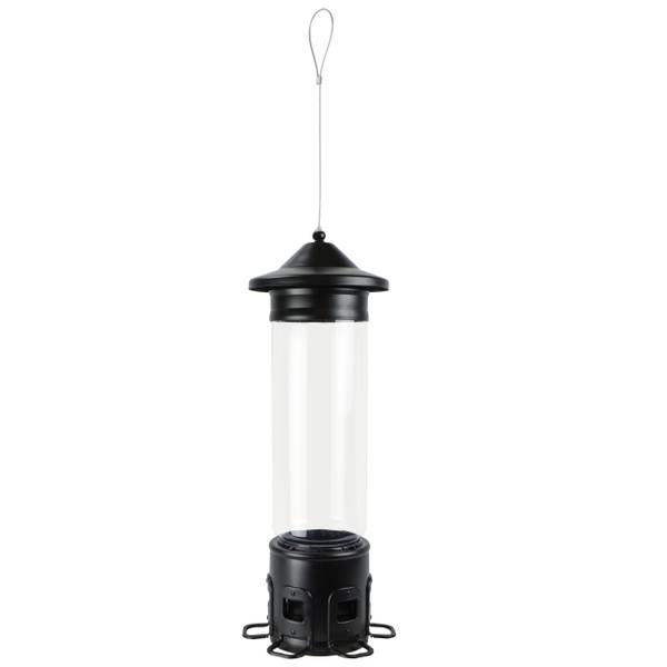 Woodlink 4 Quart Squirrel Shield Metal Squirrel Proof Pro Tube Feeder ...