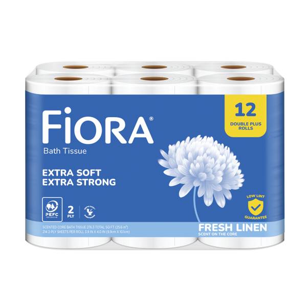 Fiora 12-Pack Fresh Linen Scented Bath Tissue - 222042 | Blain's Farm ...