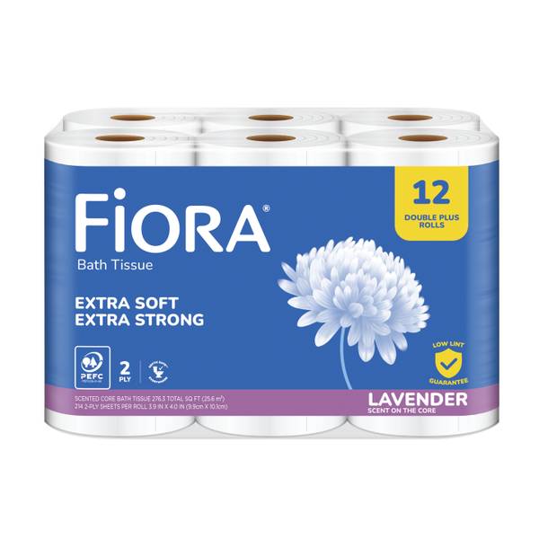 Fiora 12-Pack Bath Tissue Lavender Scented - 222041 | Blain's Farm & Fleet
