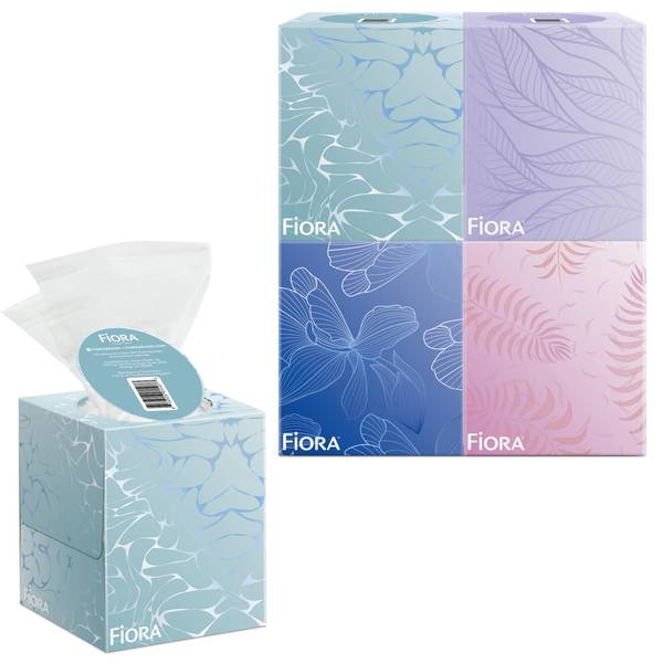 Fiora 70-Count Facial Tissue - 122001 | Blain's Farm & Fleet