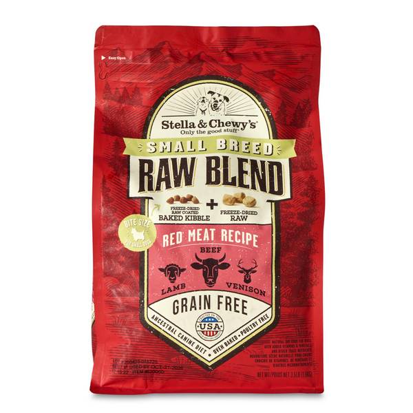 Stella & Chewy's 3.5 lb Raw Blend Red Meat Dog Food - 616-321-15 ...