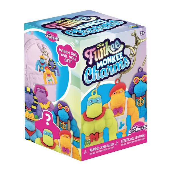 The Orb Factory Unlimited Funkee Monkee Charmlets - 4243202407 | Blain ...