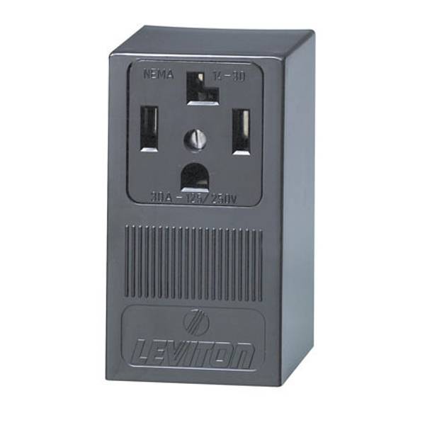 Leviton Surface Mount Receptacle - R20-55054-P00 | Blain's Farm & Fleet