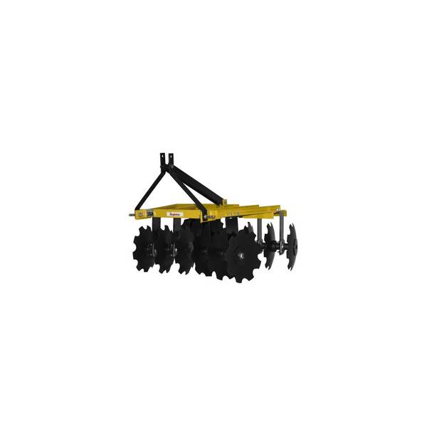 King Kutter 4-1/2' Angle Frame Notched Disc Harrow, Yellow - 16-12-G-SB ...