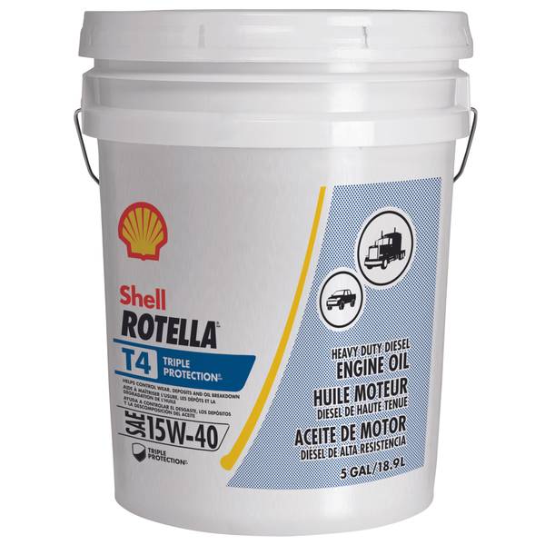 Shell Rotella T Triple Protection Multi - Grade SAE 15W40 Conventional ...
