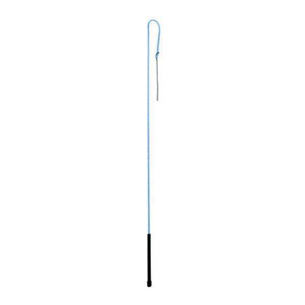 Weaver Leather 50" Stock Whip with 8" Drop, Blue / White - 65-5101-BL ...