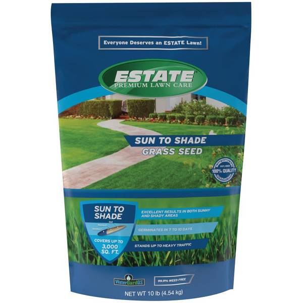 Estate Premium Sun To Shade Grass Seed 10 Lb 100414 Blains Farm And Fleet